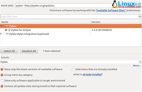 Ubuntu Eclipse Python开发环境配置ubuntu Eclipse 配置python Csdn博客