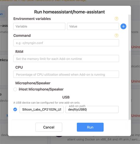 Quick Guide To Use External Zigbee Dongle With Ihost And Docker