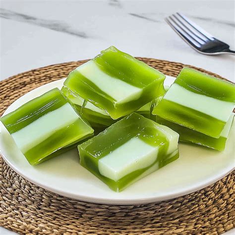 Pandan Jelly Agar Agar Pandan