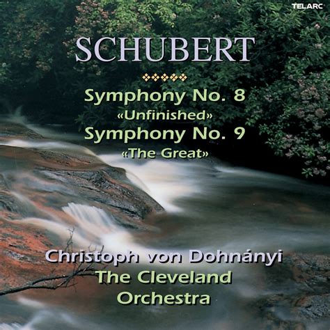 ‎schubert Symphonies Nos 8 Unfinished And 9 The Great Album By