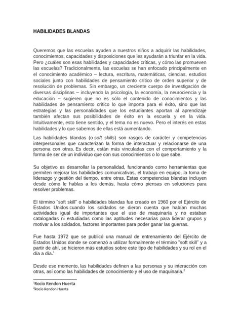 Habilidades Blandas Pdf