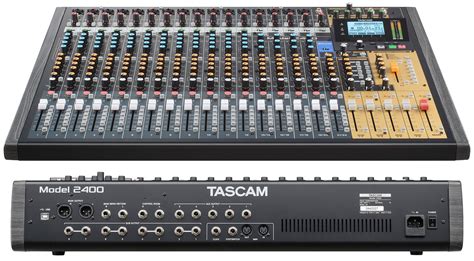 Tascam Model 2400 The New Flagship Mixermultitrack Recorder