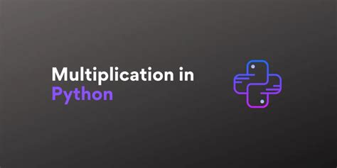 Multiplication Function In Python