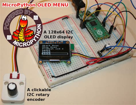 Micropython Oled Menu Réaliser Une Interface Matériel Générique Pour Application Micropython