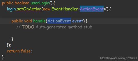javafx报错 setonaction报错 csdn博客