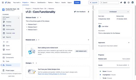 Release Planning With User Story Map In Jira