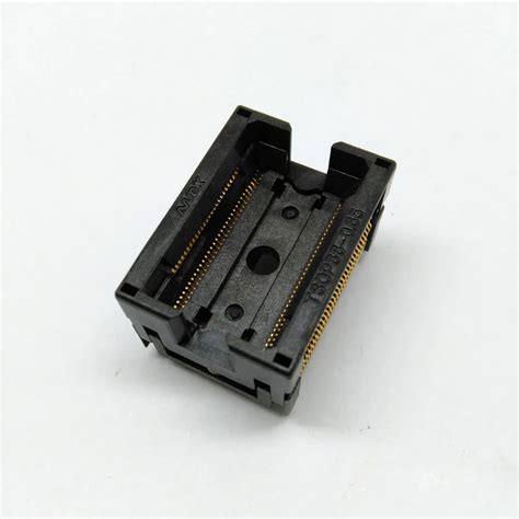 Tsop66 0 65 Ic Test Socket Tsop66 Open Top Shrapnel Chip Test Socket