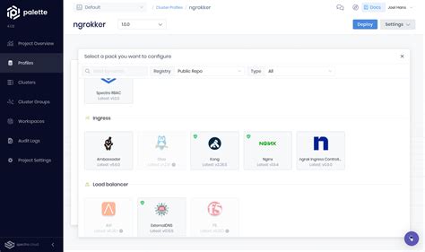 ingress to kubernetes apps deployed on spectro cloud palette ngrok documentation