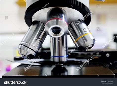 Microscope Instrument Used See Objects That Stock Photo Edit Now
