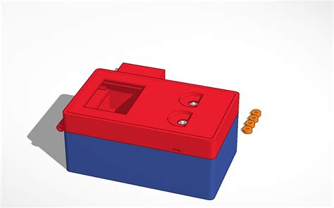 3d Design Arduino Case V2 Assembled Tinkercad