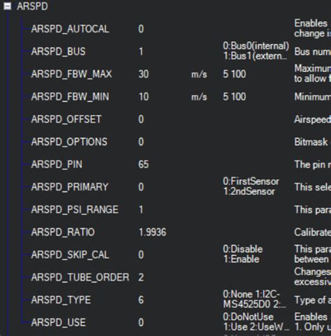 Spd3x Airspeed Sensor Not Working On Cube Orange Plane 40