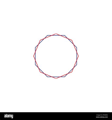 Octagon Lines Figure Geometric Symbol Simple Logo Vector Stock Vector Image And Art Alamy