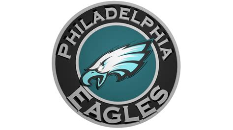 Eagles Logo Disc 3d Model Cgtrader