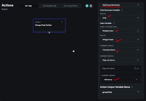 코드없이 개발하기 Flutter Flow 109액션 기능 Ui Interactions8 Group Chat