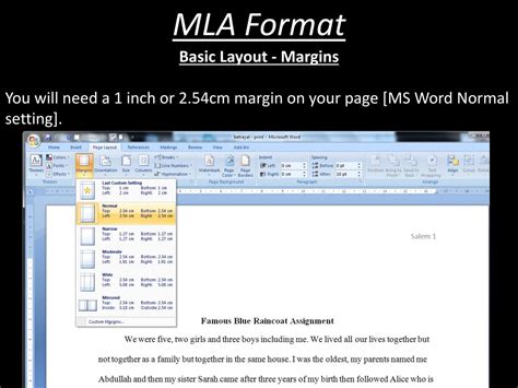 PPT MLA Format PowerPoint Presentation Free Download ID 2199287