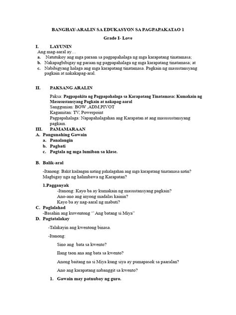 Semi Lesson Plan Quarter 3 Week 2 Day 4 Pdf