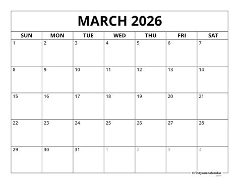 2026 2027 Calendar Free Printable