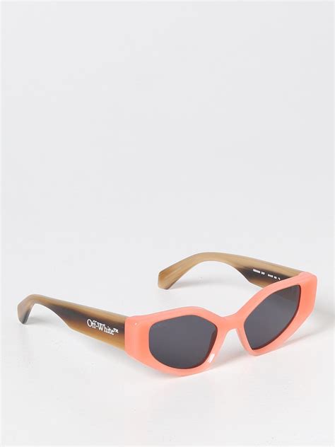 Off White Outlet Memphis Acetate Sunglasses Orange Off White