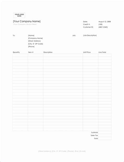 Credit Note Format Excel Free Download Financial Report