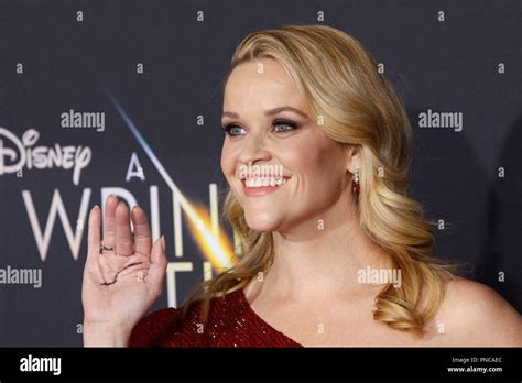 Reese Witherspoon At The World Premiere Of Disneys A Wrinkle In Time Held At The Tcl Chinese