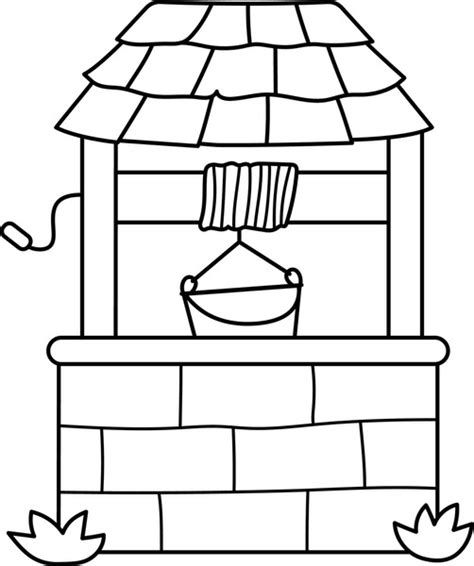 Cartoon Clipart Black White Bucket Water Over 95 Royalty Free Licensable Stock Illustrations
