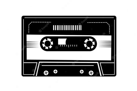 Premium Vector Retro Cassette Tape