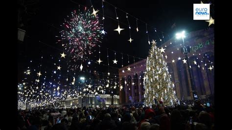 ახალი წლის ღამე რუსთაველზე Youtube