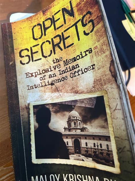 One Of The Many Challenges Of Writing About The Indian Intelligence