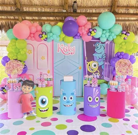 Monsters Inc Birthday Party Decorations Monsters Inc Birthday Party