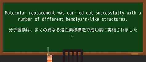 【英単語】molecular Replacementを徹底解説！意味、使い方、例文、読み方