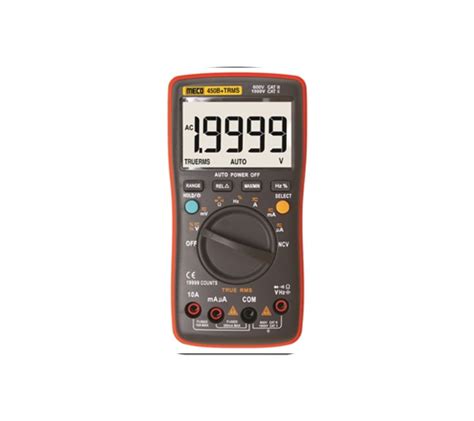 Meco Digital Multimeter 450b 4 1 2 Digit 19999 Count Trms Autoranging