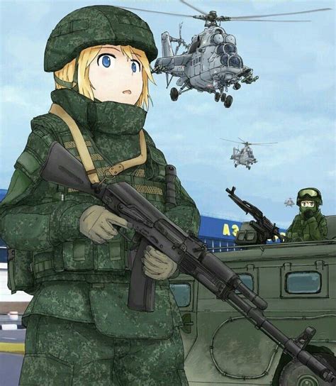 Anime Military Girls здесь публикуются картиночки аниме девочек в военной форме и всякая