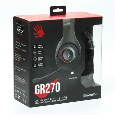 Гарнітура A4Tech Bloody GR270 Black купити в Харкові, Києві за ціною 2 ...