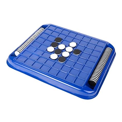 Strategic Board Game With Reversible Discs Blue On Luulla