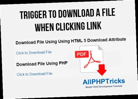 How To Trigger File Download With Submit Button Php Twitter