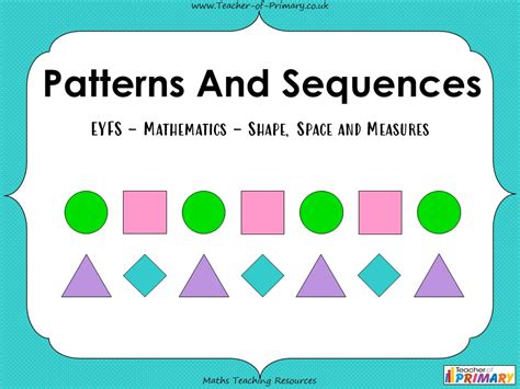 Eyfs Patterns Ideas Eyfs Math Patterns Pattern Activities Hot Sex Picture