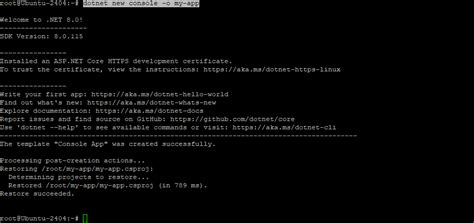 How To Install Net Sdk And Net Runtime On Ubuntu 2404 Shapehost