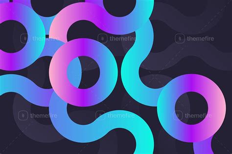 Gradient Overlapping Circles And Lines Backgrounds Themefire