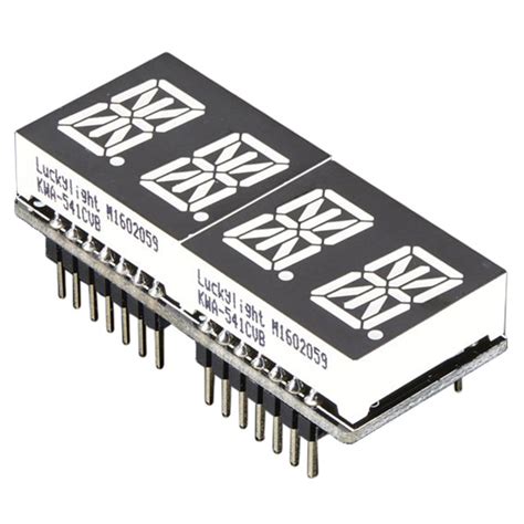 An Introduction To 14 Segment Led Displays With The Ht16k33 Driver