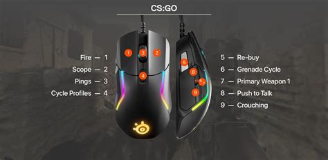 Rival 5 Versatile Multi Genre Gaming Mouse SteelSeries