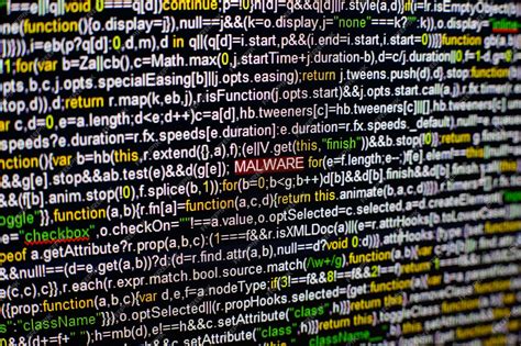 Premium Photo Macro Photo Of Computer Screen With Program Source Code And Highlighted Malware