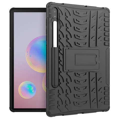 Dual Layer Shockproof Case For Samsung Galaxy Tab S Black