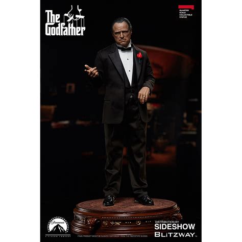 Vito Corleone The Godfather Statue 1 4 Blitzway 903718