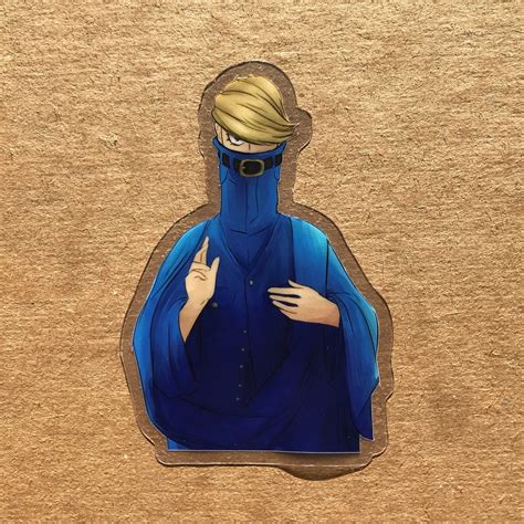 Embellishments Craft Supplies And Tools Mha Jeanist Christ Sticker Bnha Best Jeanist My Hero
