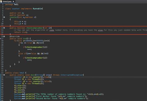 Solved Write A Java Program That Creates Several Threads