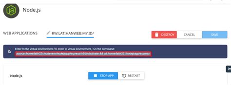 Cara Install Expressjs Di Cpanel Hosting Rumahweb