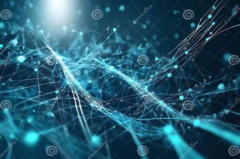 Digital Transformation Concept For The Next Generation Technology Era Featuring An Abstract Wave