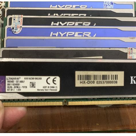 Ram 4g Ddr3 1600 Kington Hyperx Black Blu Ram Tản Nhiệt Đen Xanh Vi Tính Bắc Hải Shopee