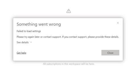 Subscription Failed Microsoft Fabric Community