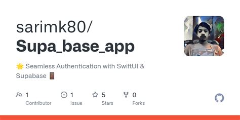github sarimk80 supa base app 🌟 seamless authentication with swiftui